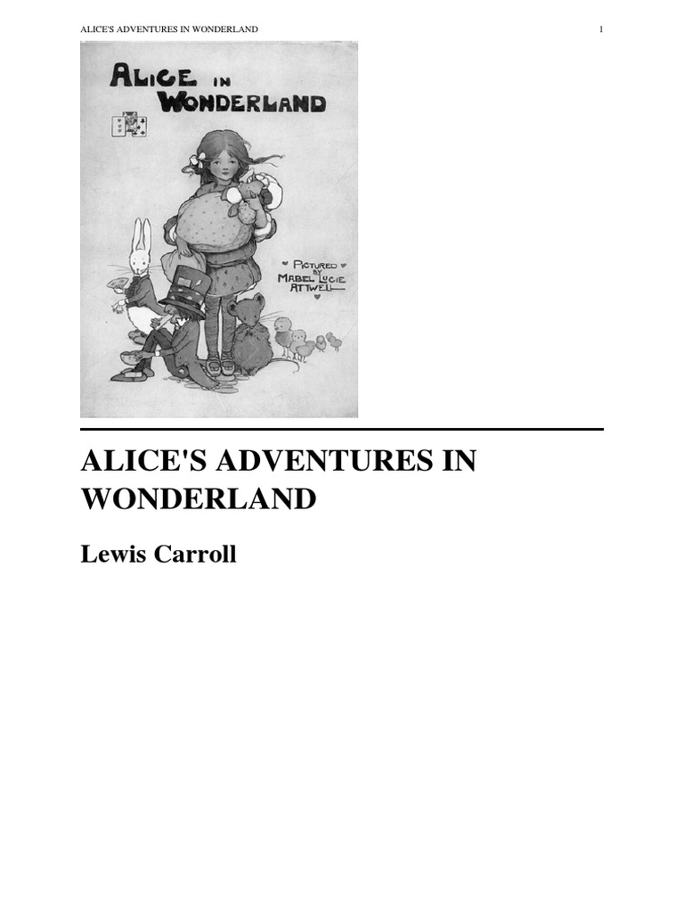 Alice's Adventures in Wonderland | PDF