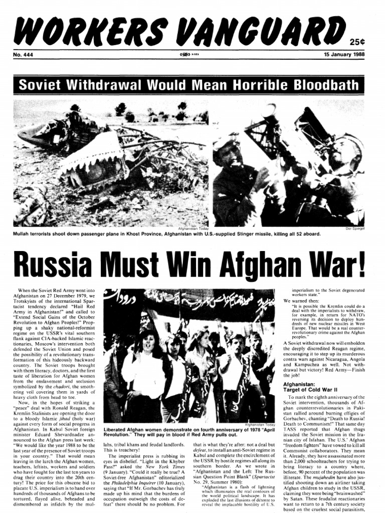 Workers Vanguard No 444 - 15 January 1988 | PDF | Sandinista National ...