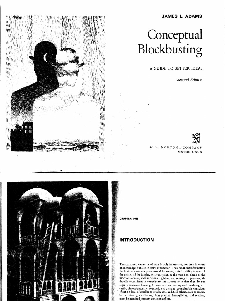 Conceptual Blockbusting - A Guide To Better Ideas | PDF | Metaphysics ...