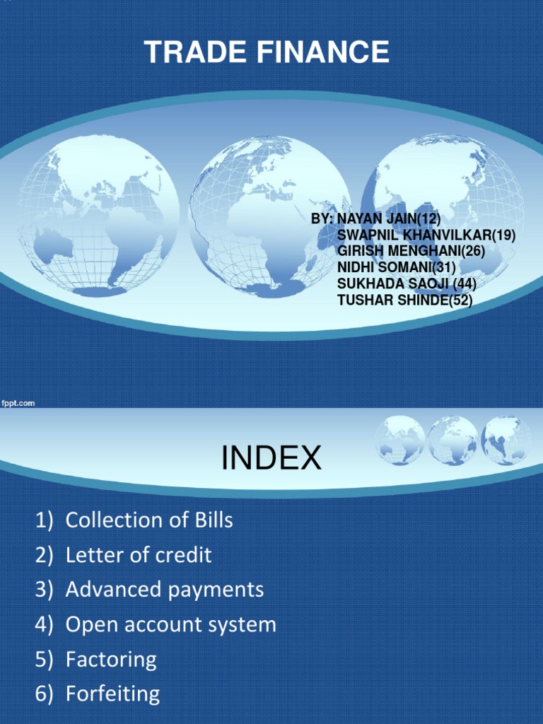 All About Trade Finance | PDF | Factoring (Finance) | Credit (Finance)