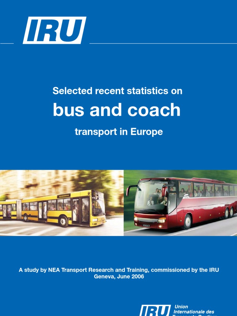 Selected Recent Statistics On Bus and Coach Transport in Europe | PDF ...