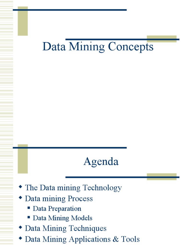 Data Mining Concepts | PDF | Cluster Analysis | Artificial Neural Network