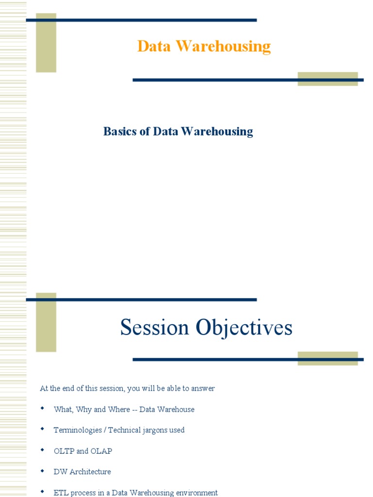 Data Warehousing | PDF | Data Warehouse | Data Management