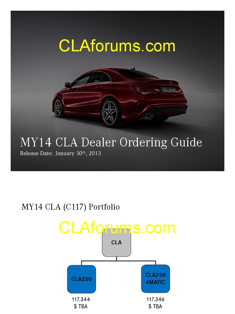 CLA Order Guide From | PDF | Sports & Recreation | Technology & Engineering