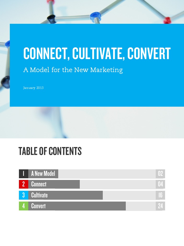 Connect, Cultivate, Convert - A New Marketing Model | PDF | Customer ...