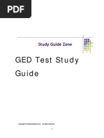 Free Sample GED Math Test - Answer Key and Guide | PDF | Numbers ...