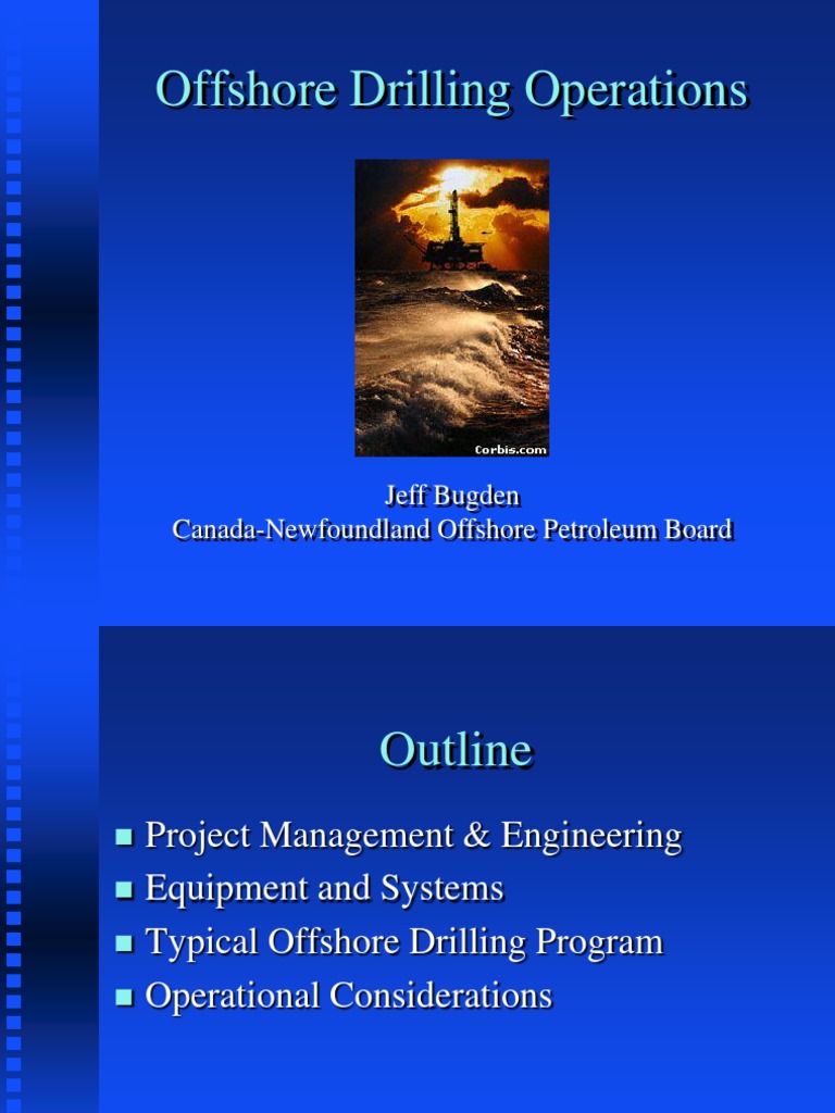 Offshore Drilling Operations | PDF | Oil Well | Casing (Borehole)