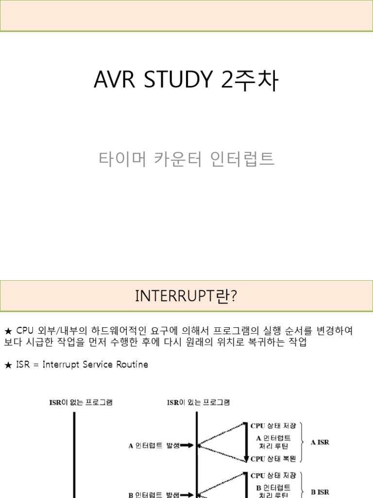 AVR Timer/counter | PDF