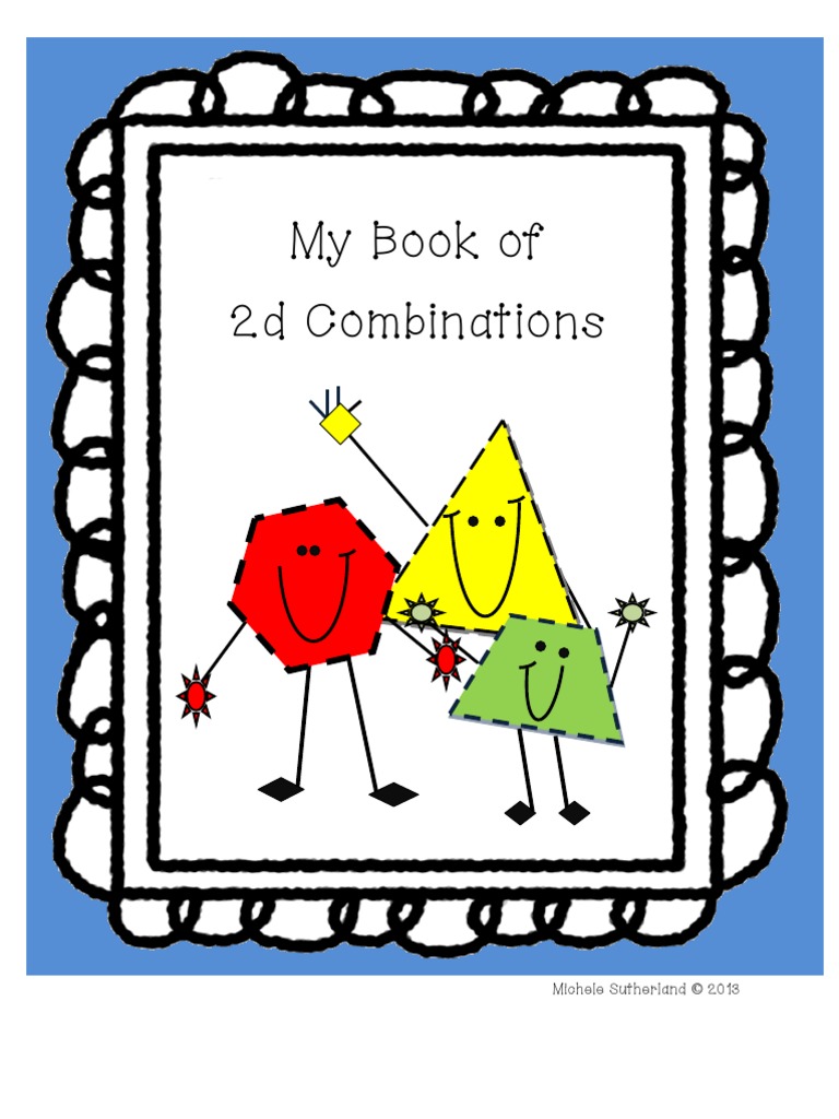 2d Shape Combinations Activity | PDF | Home & Garden