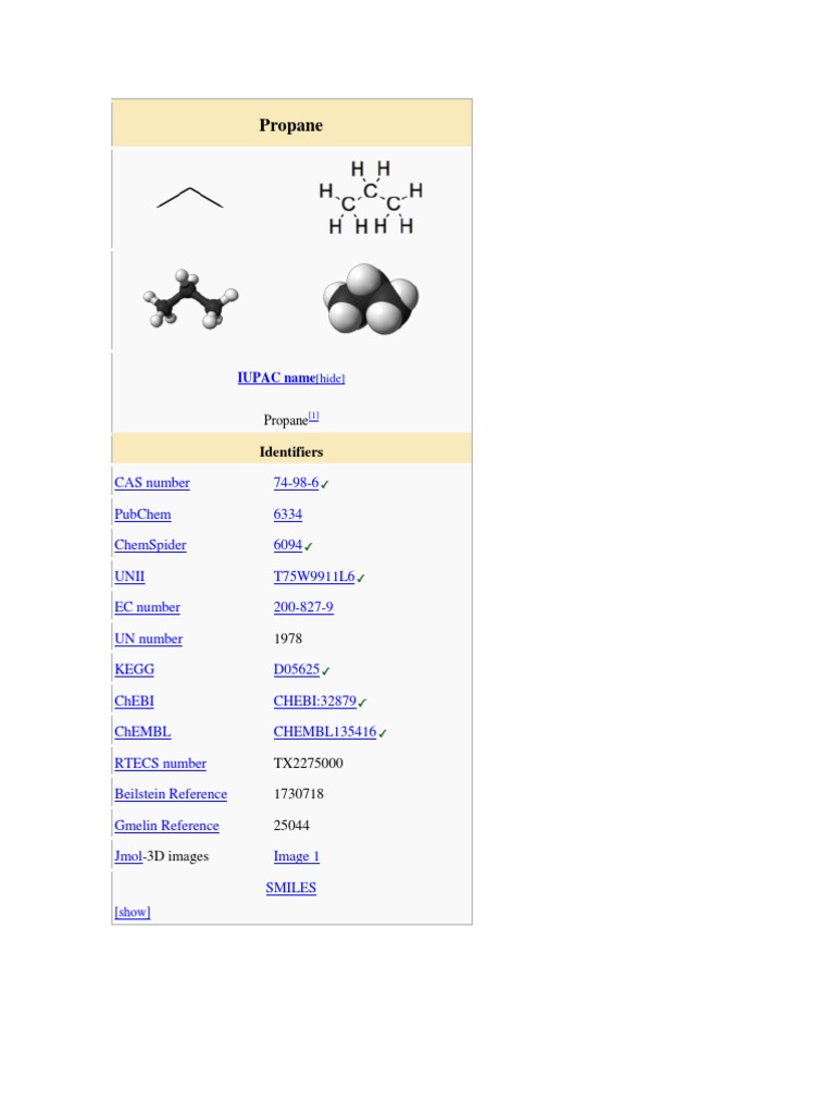 Propane: IUPAC Name | Download Free PDF | Propane | Hydrocarbons