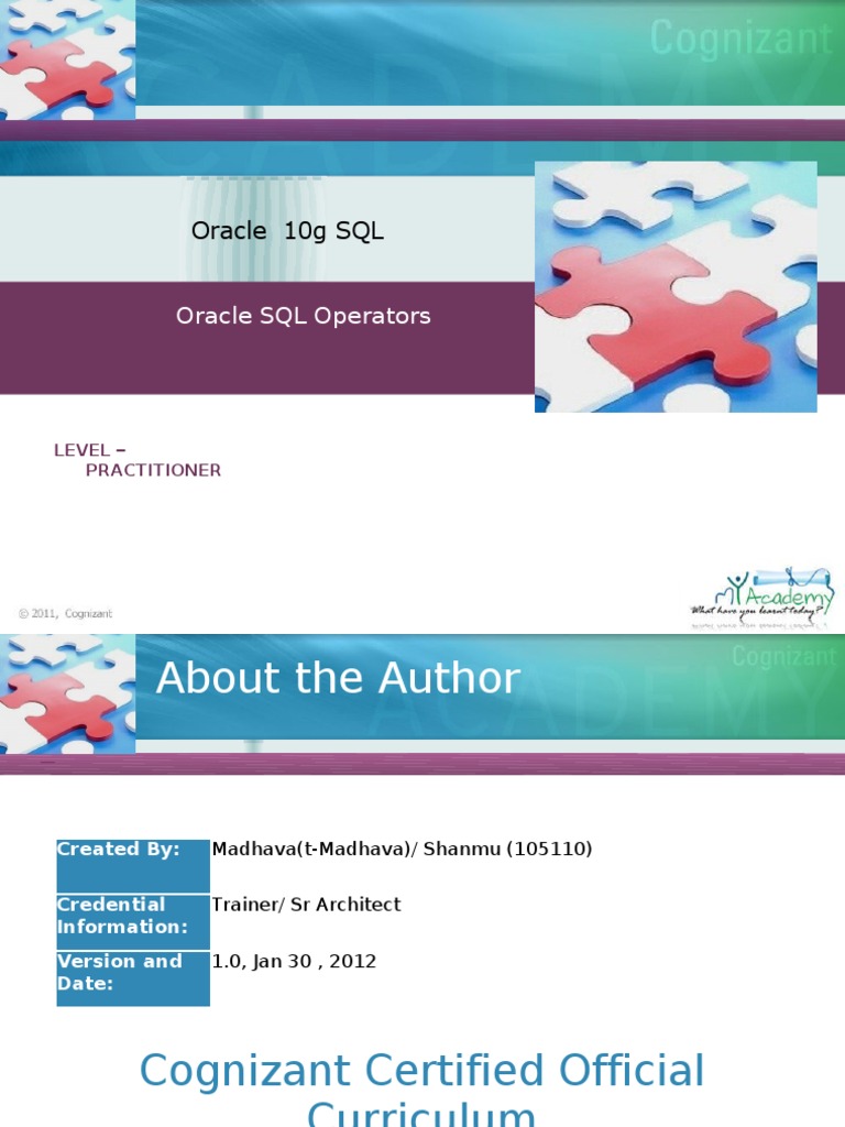 SQL Operators Oracle | Download Free PDF | Inequality (Mathematics) | Sql