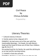 Civil Peace by Chinua Achebe | PDF | English Language | Word