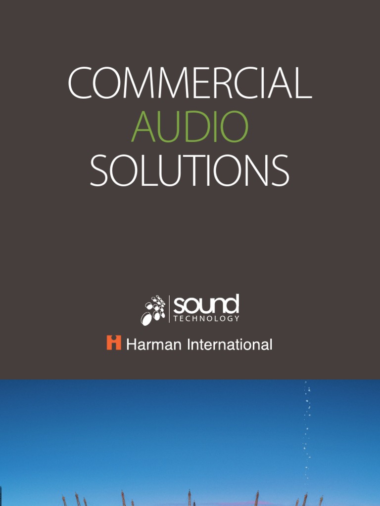 Harman / Sound Technology Installed Audio Solutions and Application ...