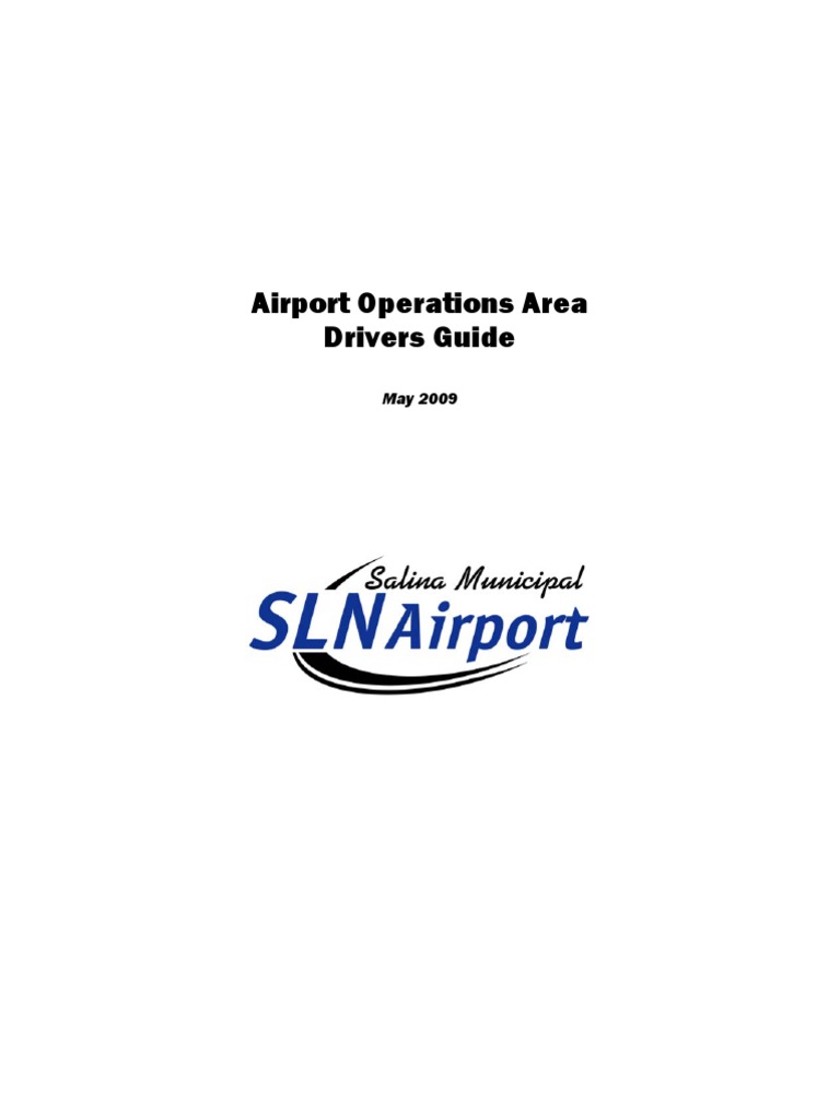 Airport Operations Area Drivers Guide | PDF | Airport | Air Traffic Control