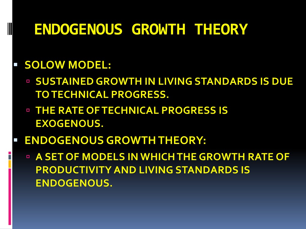 Endogenous Growth Theory: Solow Model | PDF