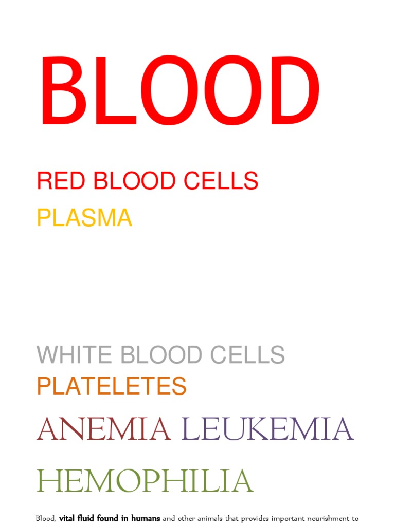 Red Blood Cells | PDF | Blood | Human Body
