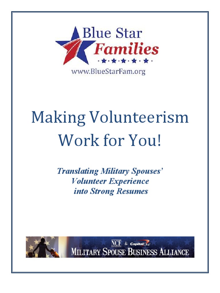 Making Volunteerism Work For You | PDF | Volunteering | Employment