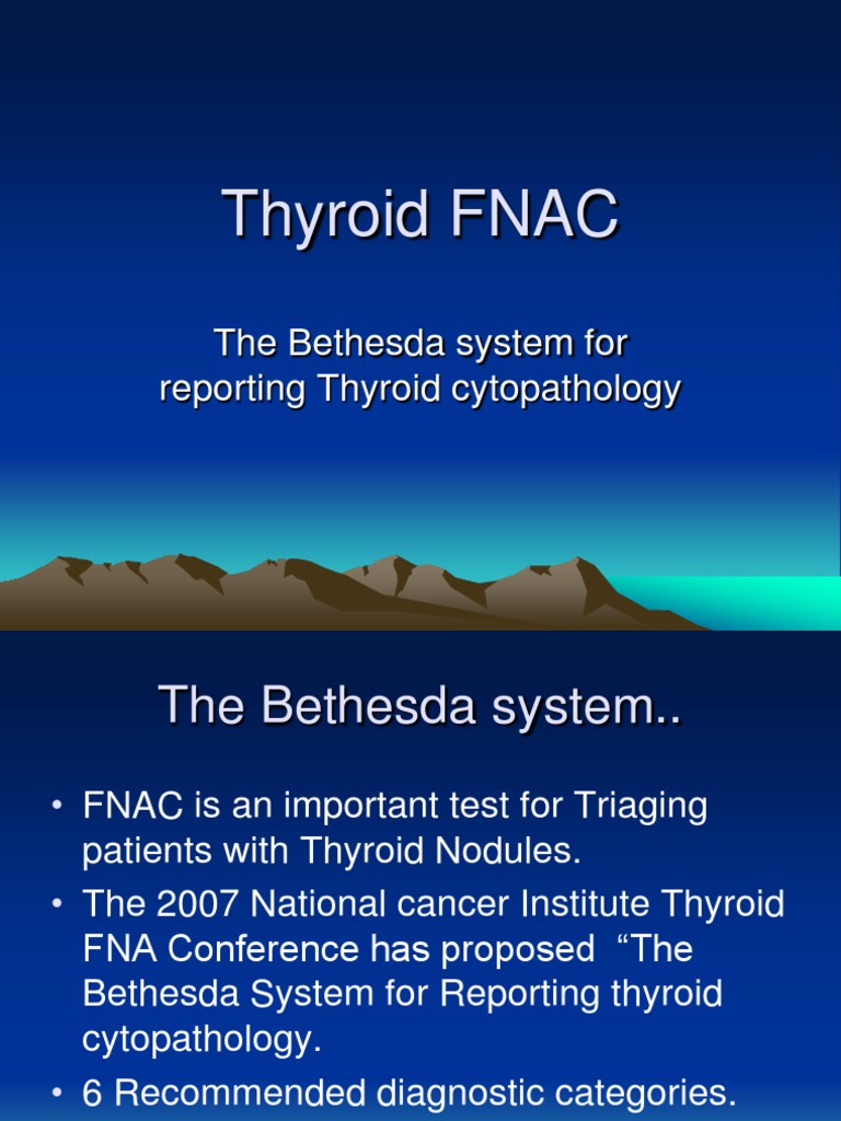 Bethesda System-Thyroid | PDF