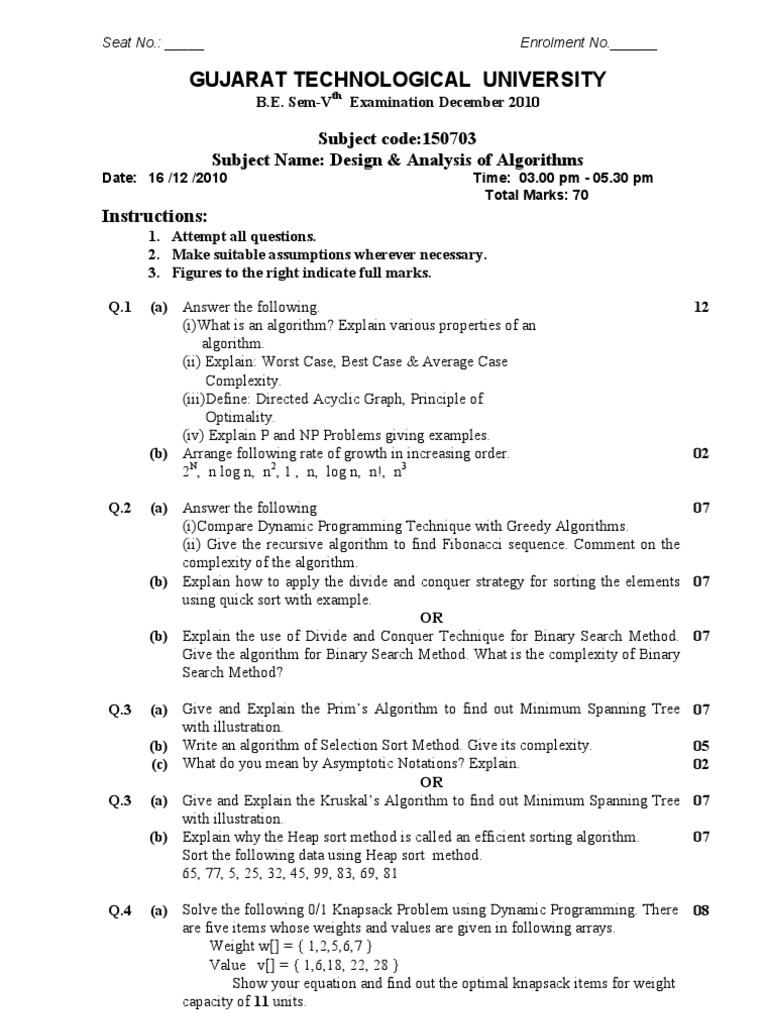 15 150703 Design And Analysis Of Algorithms Pdf Pdf Dynamic Programming Computational