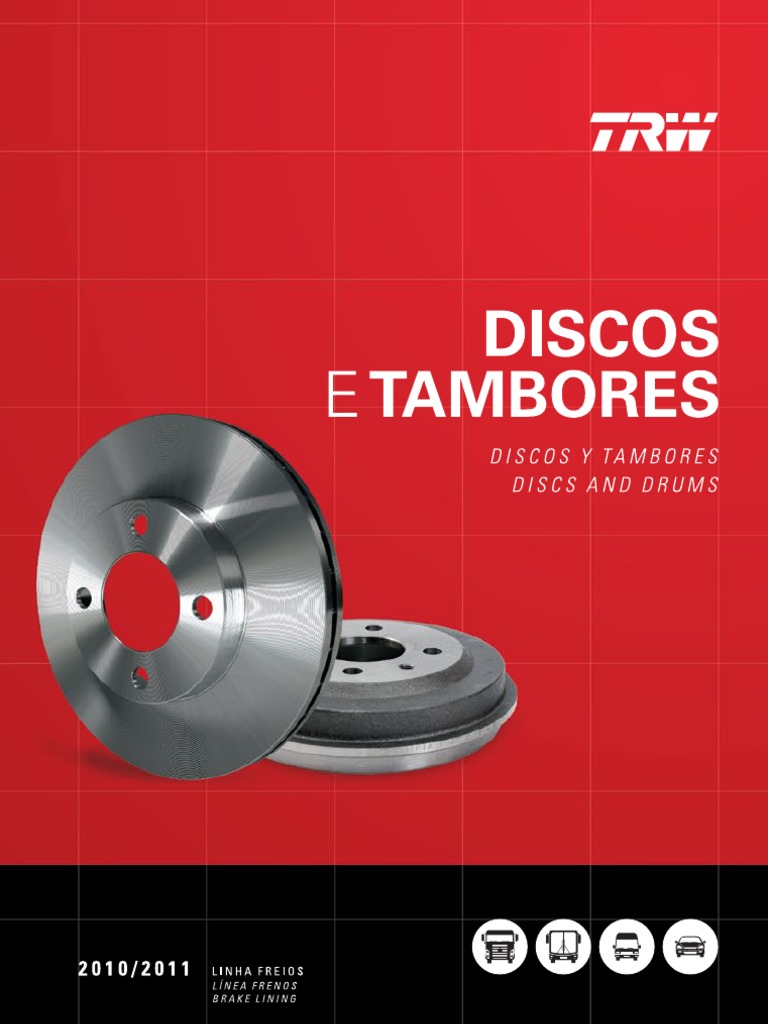 TRW Disco e Tambor | PDF | Drive de disco rígido | Tempo