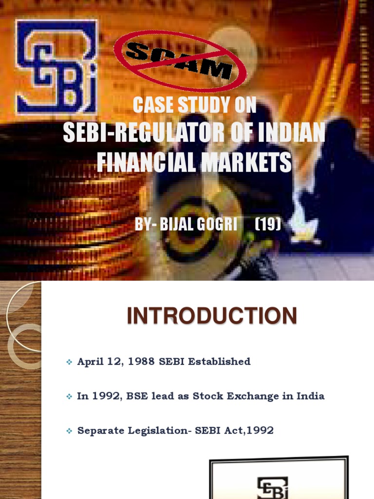 SEBI's Role in Indian Market Regulation | PDF