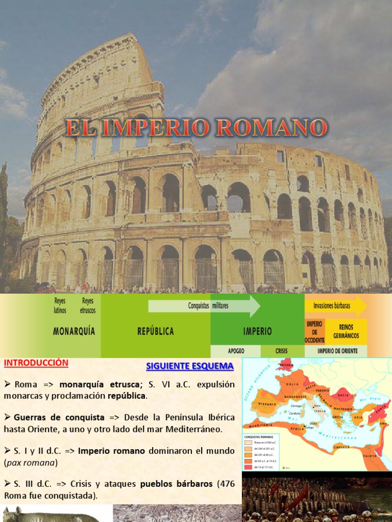 Historia del Imperio Romano | PDF | imperio Romano | Roma antigua