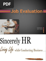 Job Evaluation Guide - Hay Method | PDF | Evaluation | Decision Making