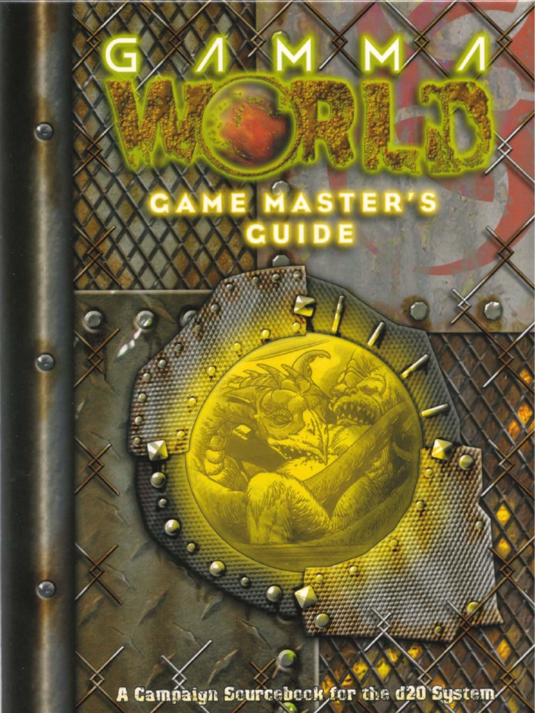 WW - Gamma World Gamemaster's Guide | PDF