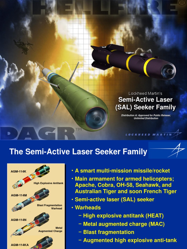 Semi - Active Laser Seeker Family - Lockheed Martins | PDF | Anti Tank ...