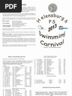 High School Swim Meet Scoring Sheet | PDF
