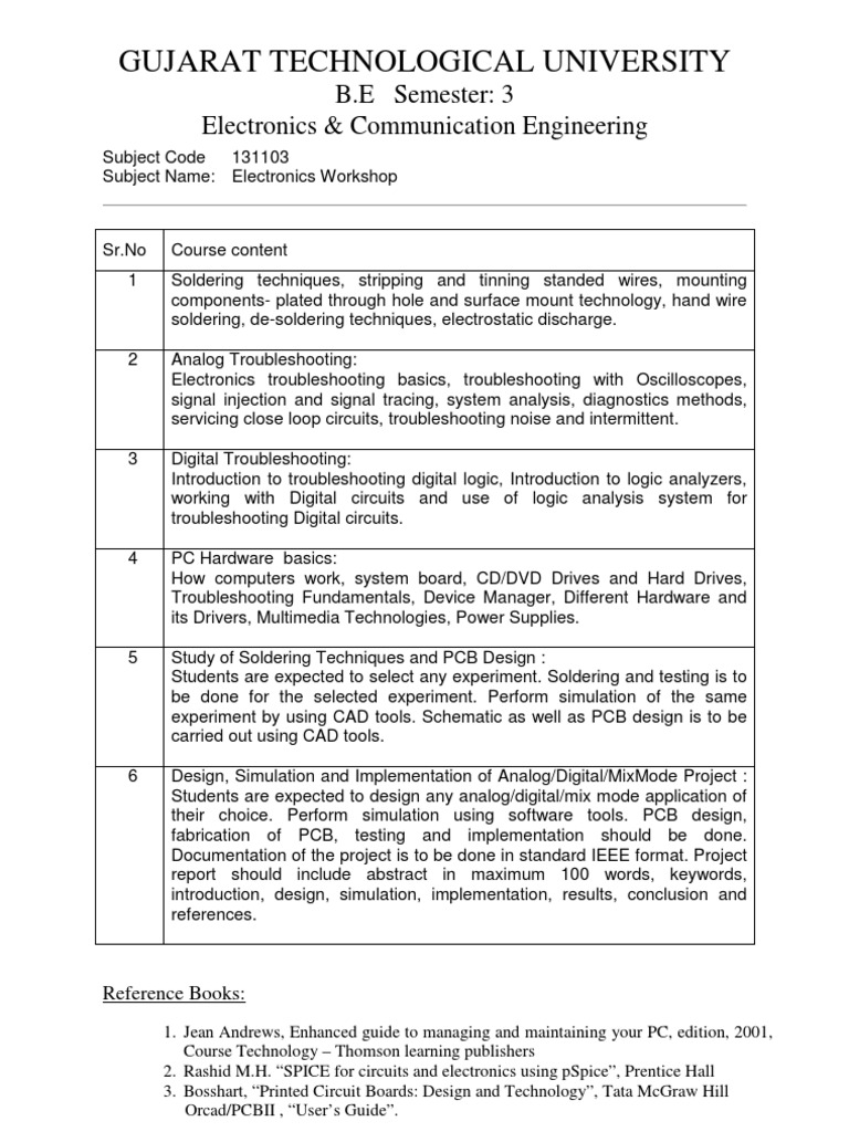 Electronic Workshop Pdf Pdf