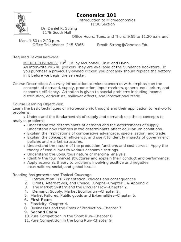 Economics 101: Introduction To Microeconomics | PDF | Microeconomics ...