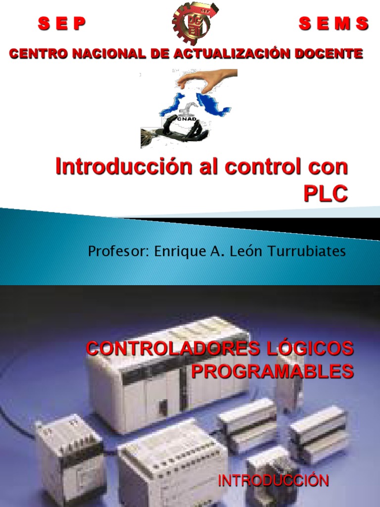 Introducción Al Control Por PLC (Presentación) PDF | PDF | Controlador ...