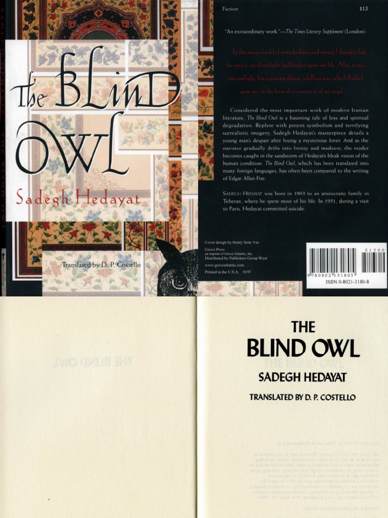 The Blind Owl | PDF | Foreign Language Studies | Home & Garden