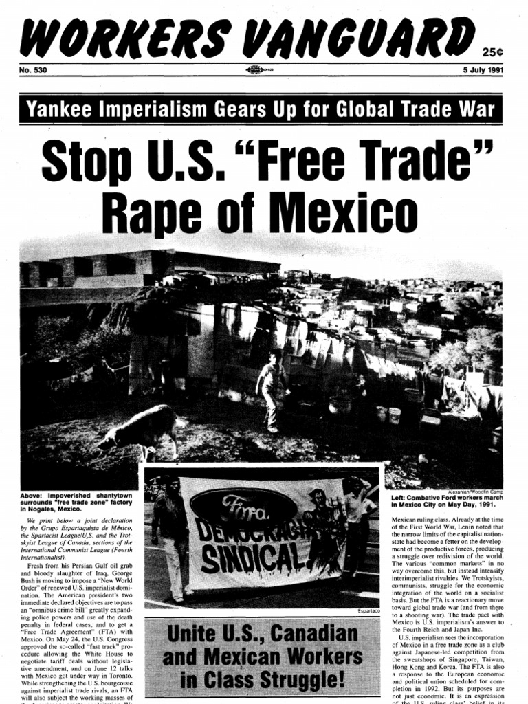 Workers Vanguard No 530 - 05 July 1991 | PDF | Leon Trotsky | Soviet Union