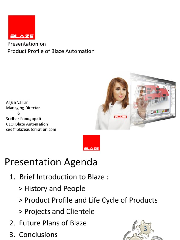 BLAZE Automation Profile 2011 by Sridhar Ponugupati | PDF | Security Alarm | Automation