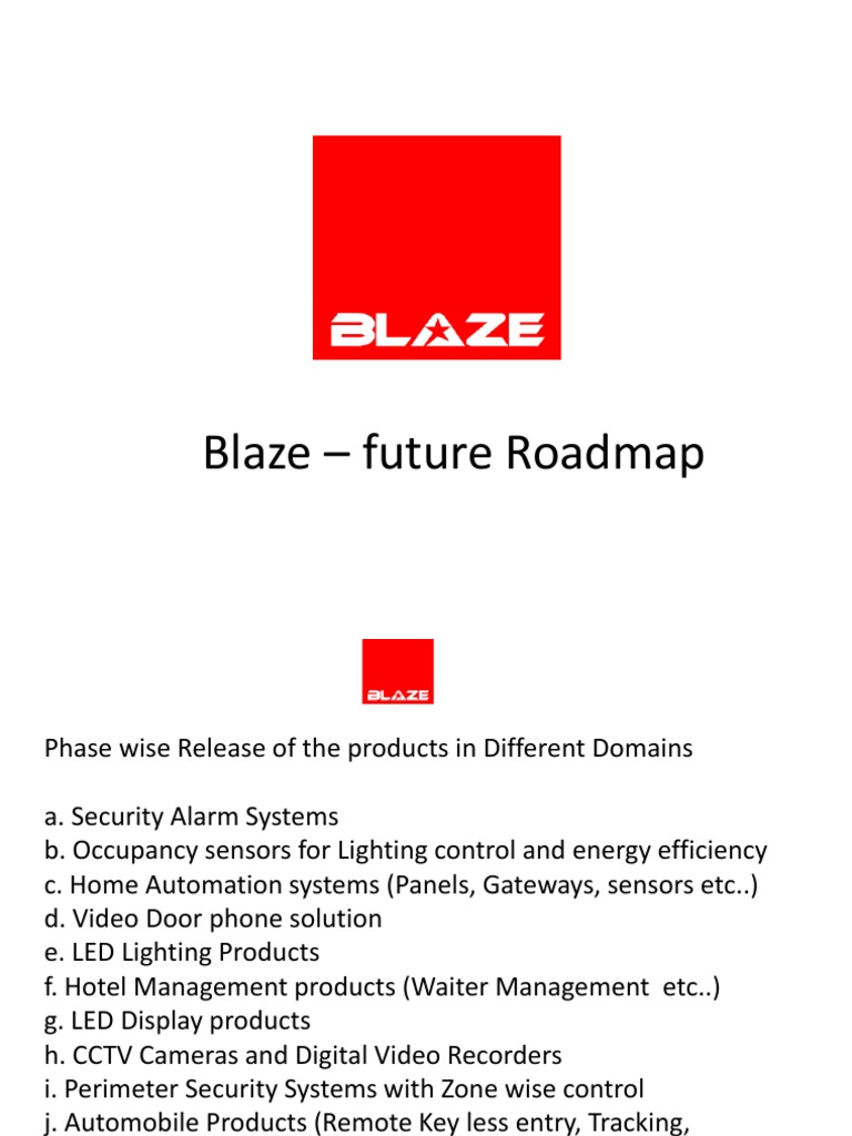 Blaze Automation Security Product Line Sridhar Ponugupati | PDF ...