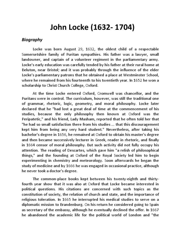 John Locke Complete | John Locke | Natural Law | Free 30-day Trial | Scribd