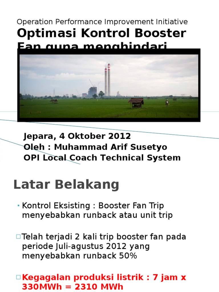 Boster Fan Improvement Presentation | PDF