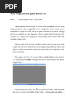 Modul Tutorial Agisoft Metashape | PDF