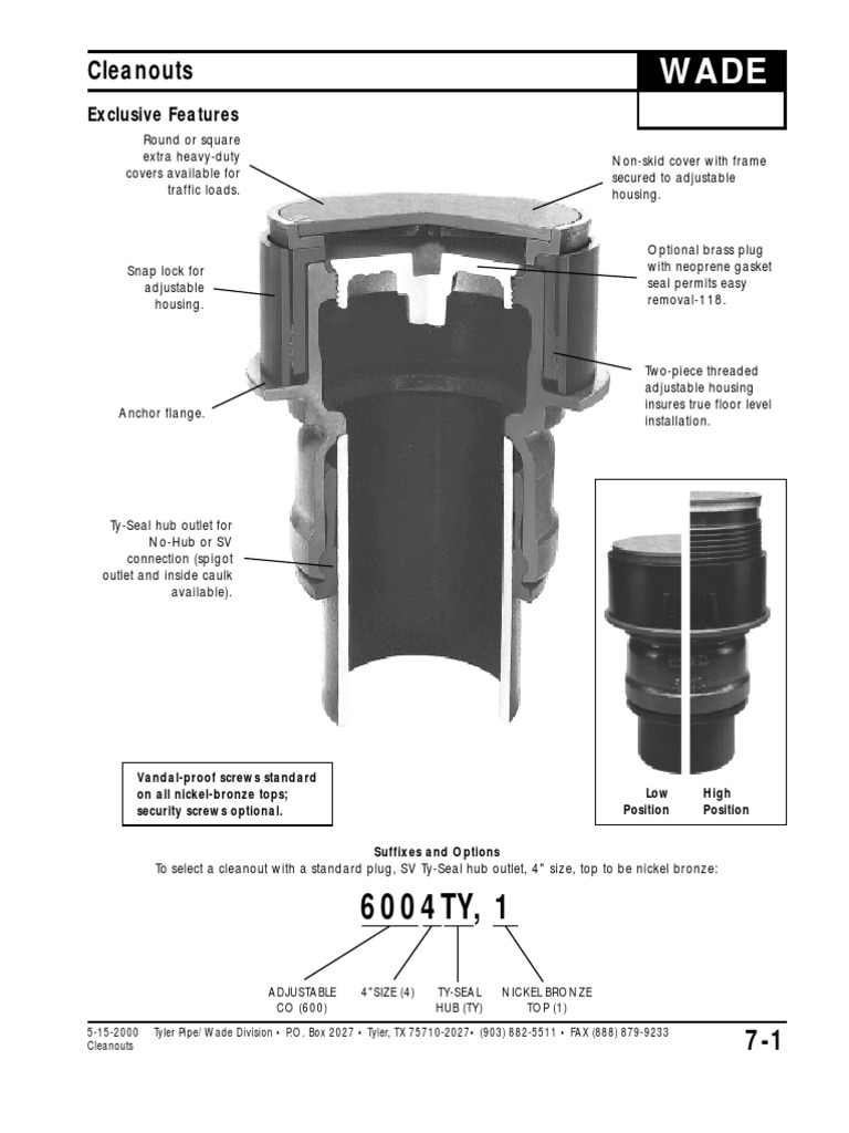 Wade | PDF | Drainage | Pipe (Fluid Conveyance)