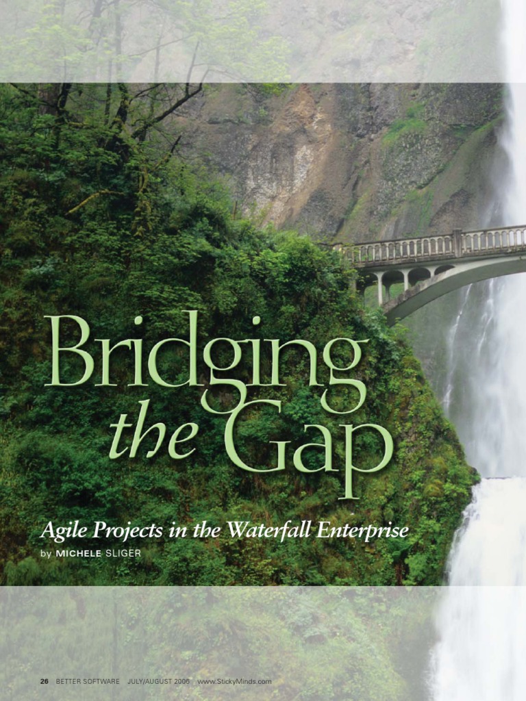 Agile - Bridging The Gap | PDF | Agile Software Development | Software ...
