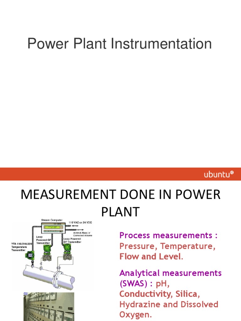 Power Plant Instrumentation | PDF