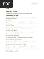 Agresso Glossary of Terms | PDF | Accounts Payable | Invoice
