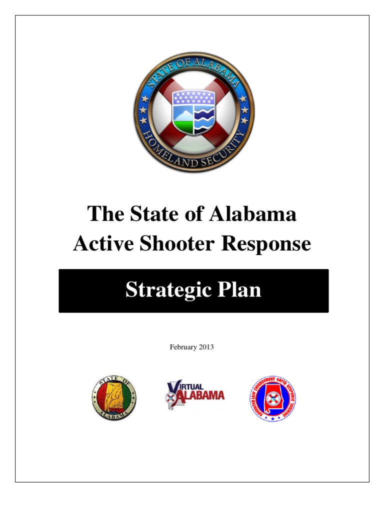 Active Shooter Strategic Response Plan | United States Department Of ...