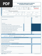 Formulario para IRTRA | PDF