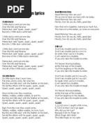 Terry Fox Song | PDF