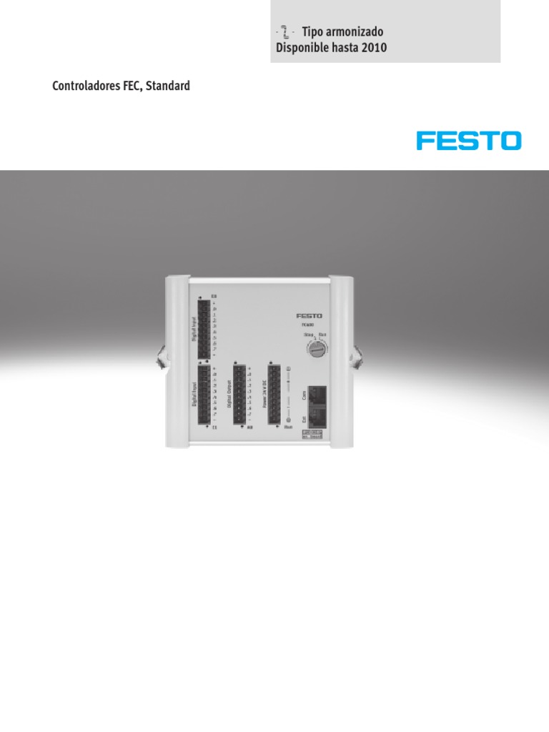 Controladores Festo Standar | Programa de computadora | Red de computadoras