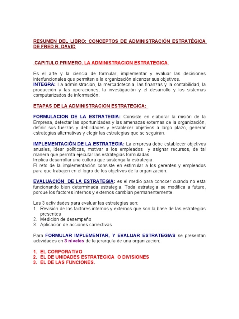 Concepto de Admon Financiera | PDF