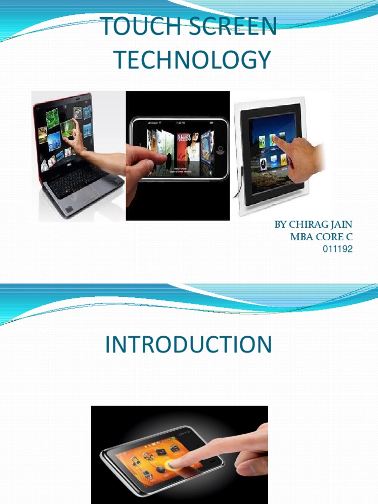 Touch Screen Technology | PDF